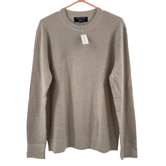 Banana Republic | Sweaters | Banana Republic Sweater Large Nwt 0 Italian Merino Wool Baruffa ...